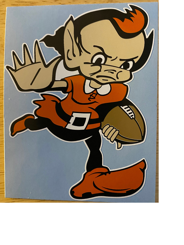 Browns Elf Logo Cleveland Logo Fan Vote: Brownie's Back, Back Again,