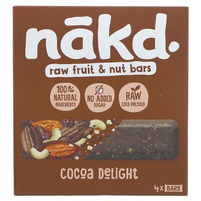 Nakd | Cocoa Delight Multipack | 4 x 35g | eBay UK