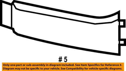 53932-0C902 Toyota Panel, front end, lh 539320C902, New Genuine OEM ...