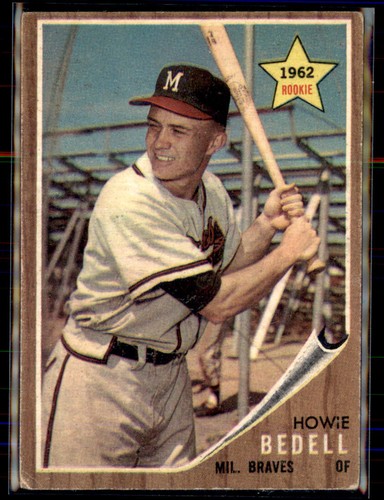 1962 Topps #76 Howie Bedell | eBay