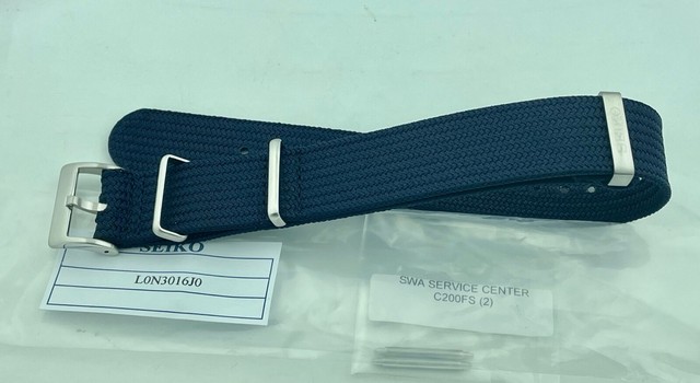 OEM SEIKO Prospex SLA055 SBDX049 Blue Seichu Fabric Strap L0N3016J0 ...
