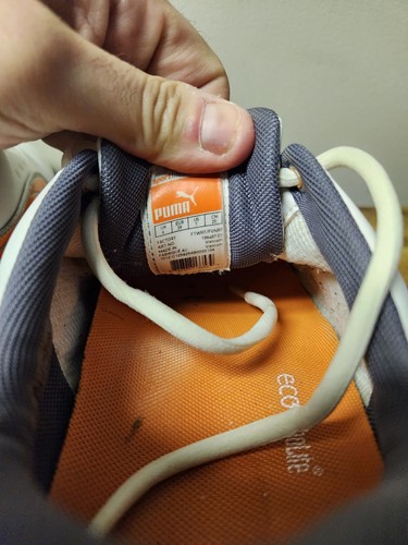 PUMA IDCELL RICKIE FOWLER MENS ATHLETIC GOLF SHOES ORANGE WHITE SIZE 7 ...