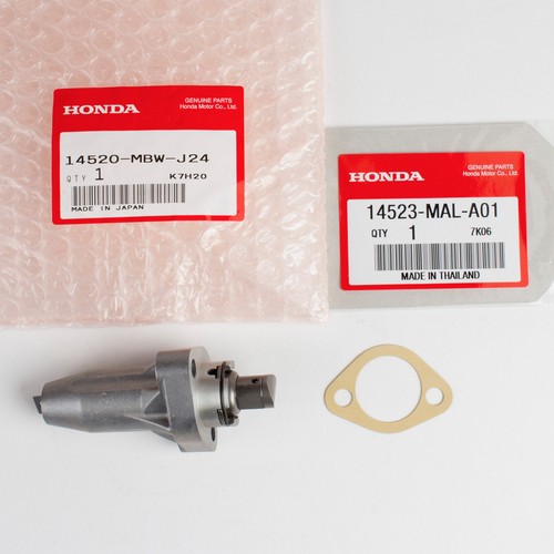 Genuine OEM Honda Cam Chain Tensioner Lifter & Gasket 14520-MBW-J24 ...