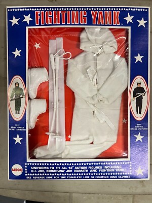 1970 VINTAGE FIGHTING YANK MEGO Ski Patrol UNIFORM BOXED Unused Case Fresh Mint | eBay
