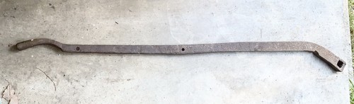 ANTIQUE COVERED WAGON/BUCKBOARD WAGON 19th CENTURY FORGED IRON BRAKE ...