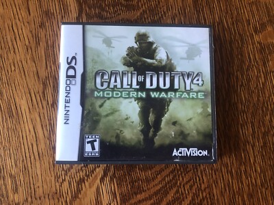 Call of Duty 4 Modern Warfare (Nintendo DS 2007) Authentic Complete CIB ...