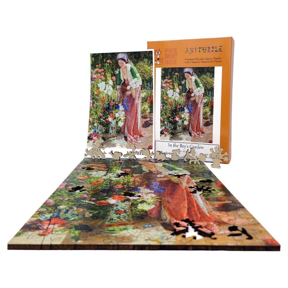 Wooden Jigsaw Puzzle for Adults by FoxSmartBox- 220 Pieces - In the Bey ...