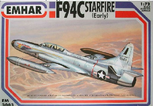 Emhar Kit EM3003 Lockheed F94c Starfire (early) 1 72 for sale online | eBay