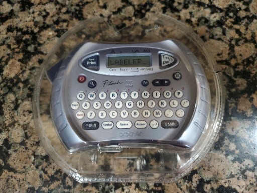 BROTHER P-Touch Labeling System Handheld LABEL MAKER PT-70 Adapter Not ...