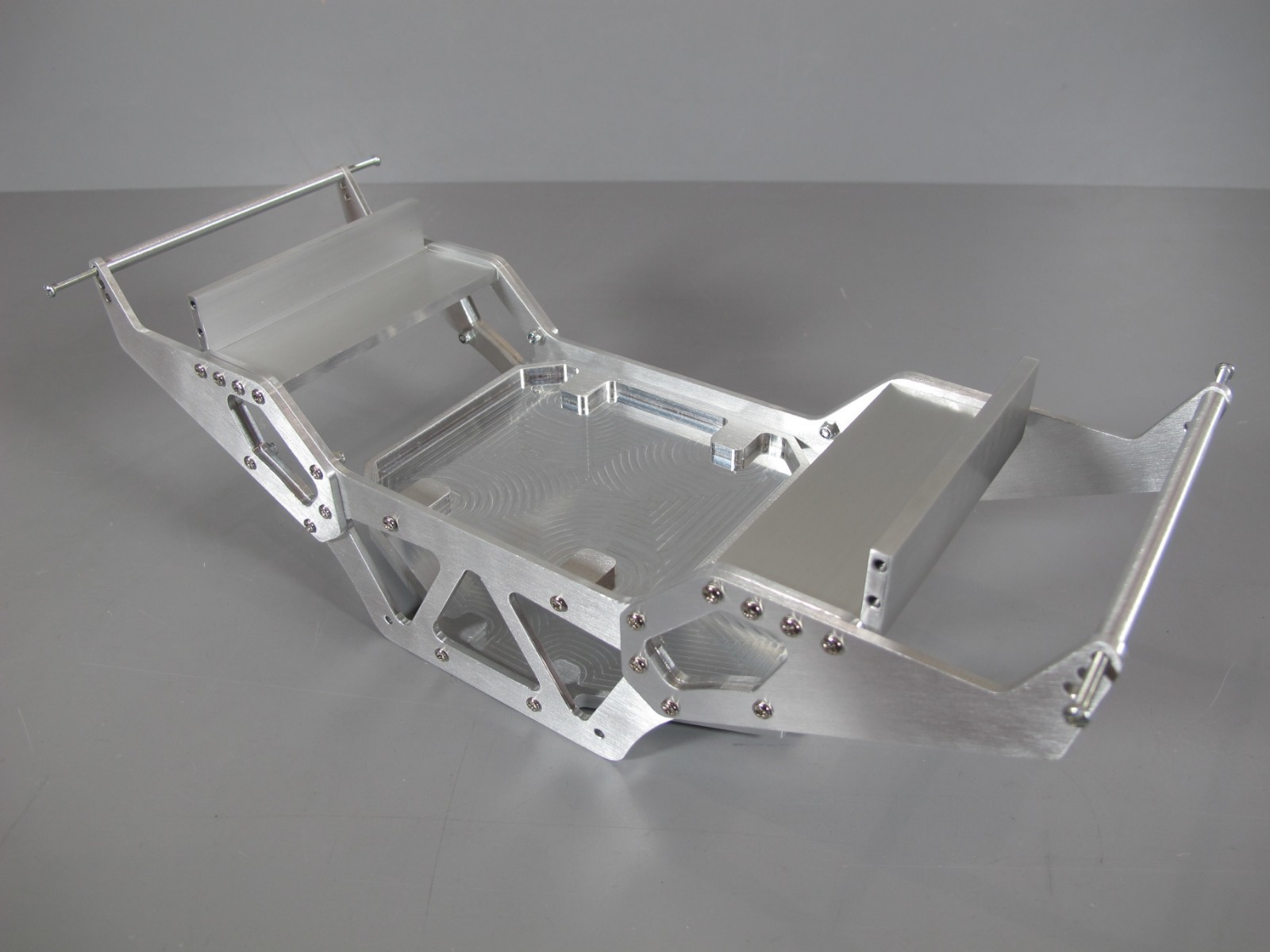 Aluminum Chassis for Tamiya RC 1/10 Clod Bluster Clodbuster Bullhead ...