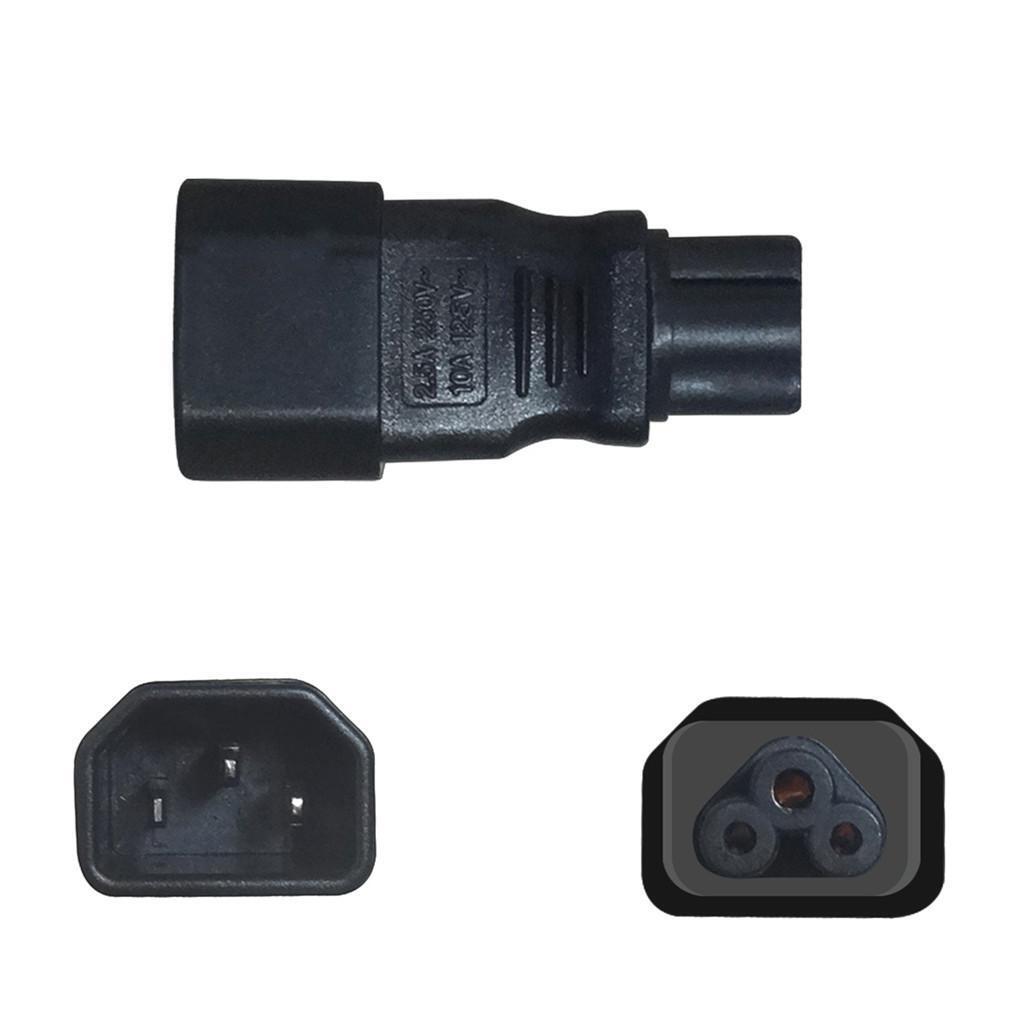 IEC 320 Adapter From C15, C5 to C1 Adapter, Alternate Current Travel | eBay