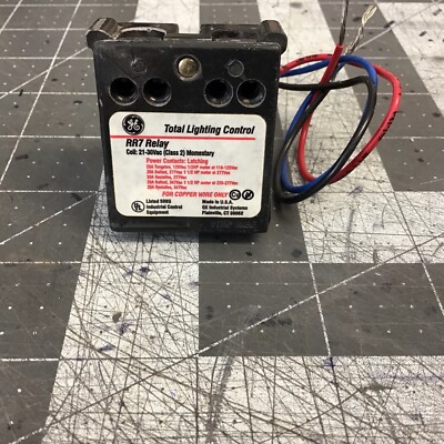 GENERAL ELECTRIC RR7 REMOTE CONTROL SWITCHING RELAY GE RR-7 (LZ24N) | eBay