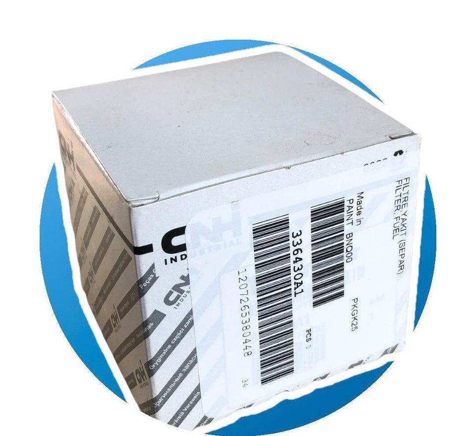 #336430A1 - 87780450 - New Holland - Man - Fuel Filter - Original Parts ...