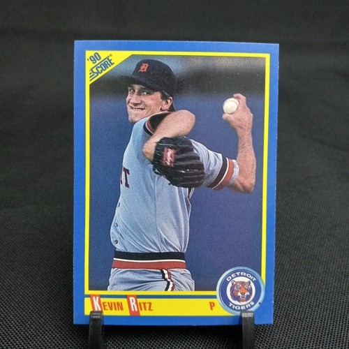 1990 Score Kevin Ritz Rookie Detroit Tigers #572 Baseball Card (1B87 ...