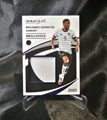 2021 Panini Immaculate Brilliance Sapphire /25 Benjamin Henrichs #B-BHE ...