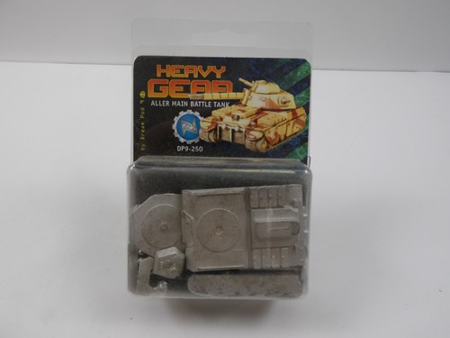 Heavy Gear Aller Main Battle Tank NEW CIB Dream Pod 9 DP9-250 pewter ...
