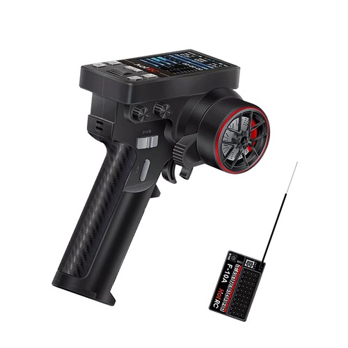 CT-10B 2.4G Radio Model 10CH RC Transmitter&F-10A Receiver for RC Car ...