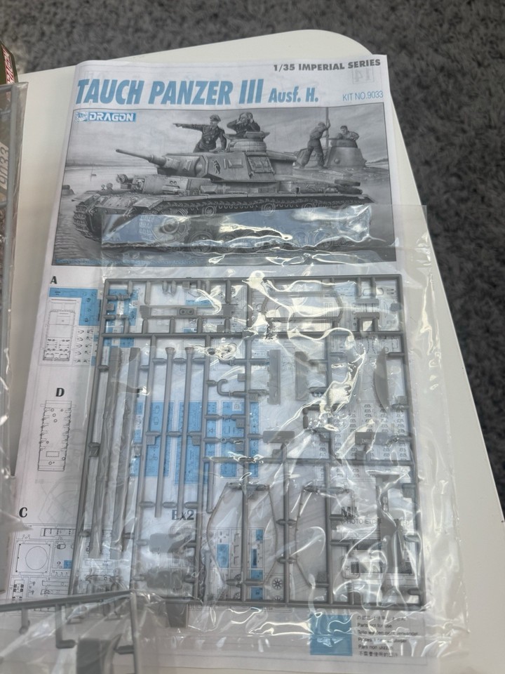 Dragon 9033 Tauch Panzer 111 Ausf.h | eBay UK