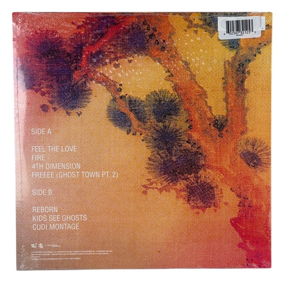 Kids See Ghosts Kanye West Kid Cudi Vinyl Exclusive Translucent Pink | eBay