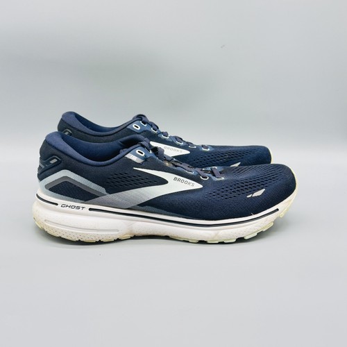 Brooks Shoes Womens 9.5 Blue Ghost 15 Mesh Low Top Road Running ...