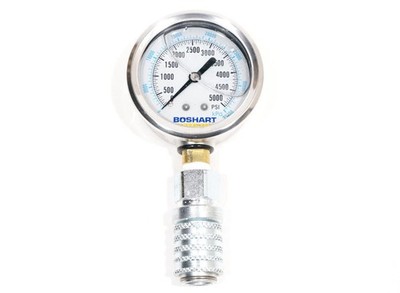 Genie Scissor Lift Pressure Checker Test Gauge 5000 PSI Hydraulic Pump ...