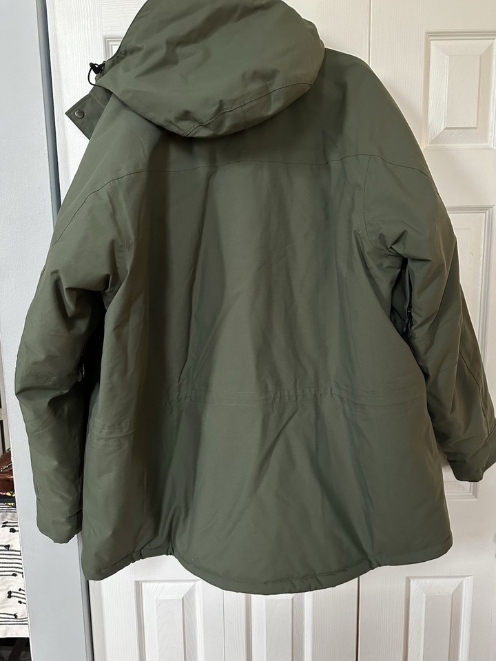 Duluth Trading Whaleback Mens Insulated Parka Jacket Waterproof Winter ...