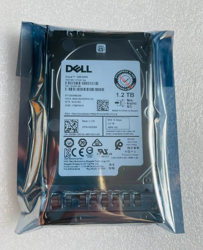 Dell G2G54 DXD9H 1.2TB 10K 12G 2.5 SAS hard drive 0G2G54 ST1200MM0099 ...