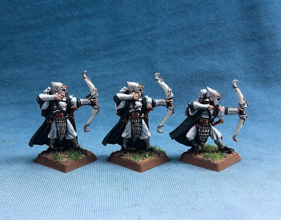 Warhammer WGS Painted High Elf Shadow Warriors Command HE118 | eBay