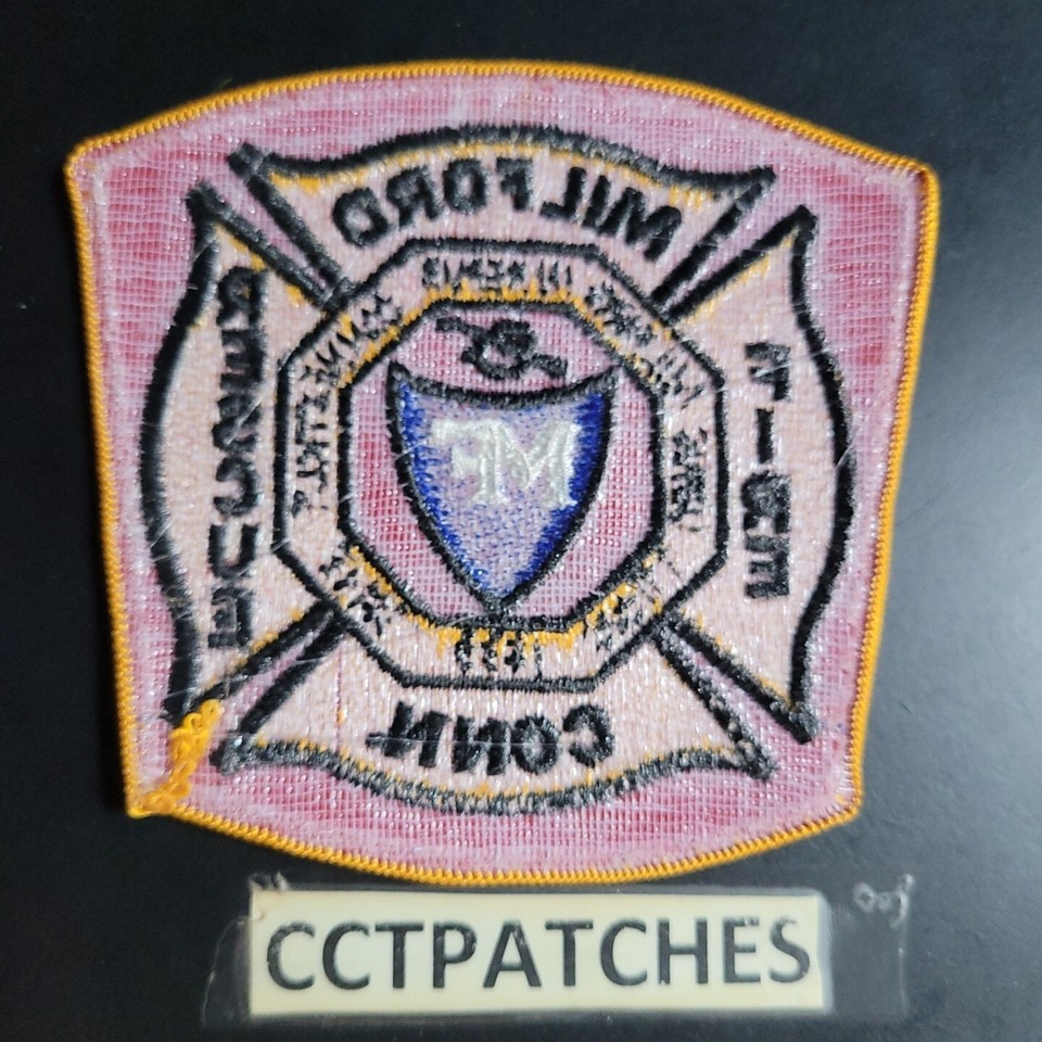 MILFORD, CONNECTICUT FIRE DEPARTMENT PATCH CT | eBay