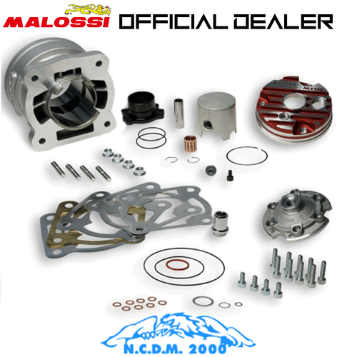 3115883 Cylinder MALOSSI MHR 7T C-One 94CC D.52 Piaggio Zip Sp 50 2T LC ...