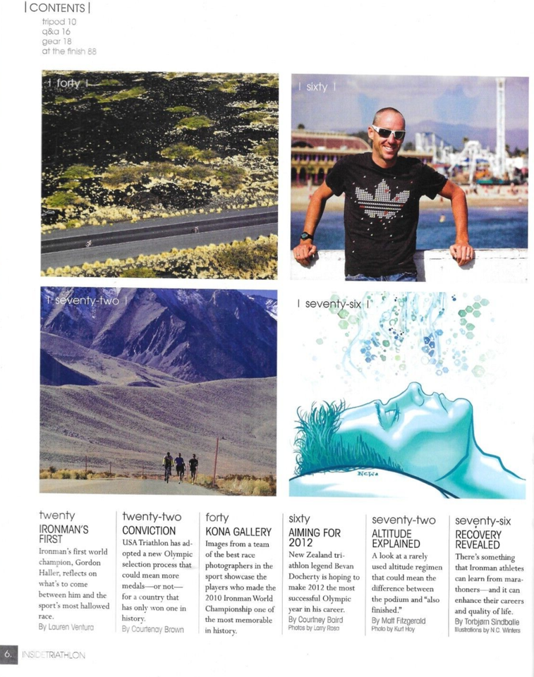 Inside Triathlon Magazine Dave Scott Recovery Kona Gallery Bevan ...