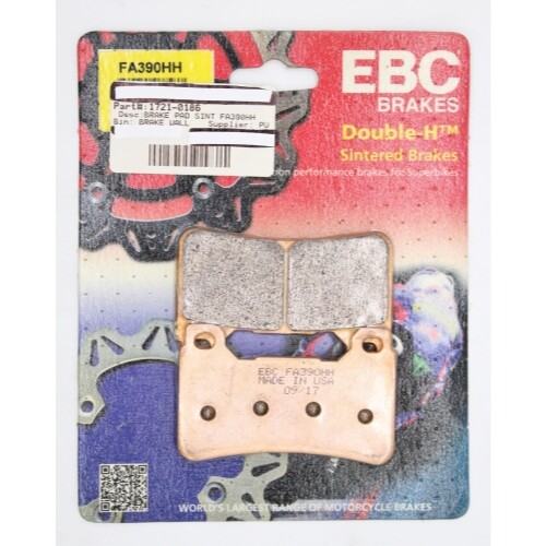 EBC Double-H Sintered Brake Pads Part Number - 1721-0186 for sale ...