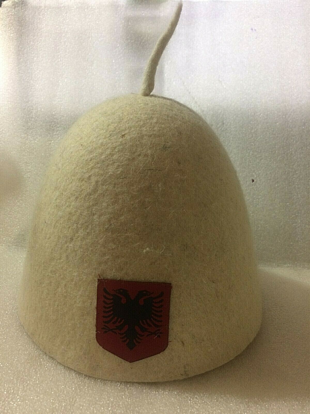 NEW ALBANIA KOSOVA HAT CAP QELESHE PLIS-HANDMADE-TRADITIONAL FOLK WOOL ...