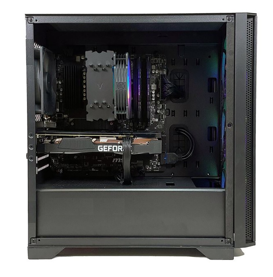 T2M Gaming PC Ryzen 3 3100 3.6Ghz 16GB 256G 1TB Radeon RX 580 8GB Wi-Fi ...