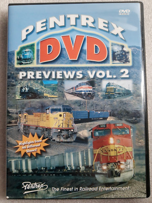Pentrex Railroad Video Previews Volume 2 - Pentrex Train Video (DVD) | eBay