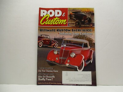 Dec. 2012 Rod & Custom Magazine Rat Ford Chevy Dodge Engine Truck ...