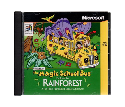 Scholastic's The Magic School Bus Explores the Rainforest (PC, 1998 ...
