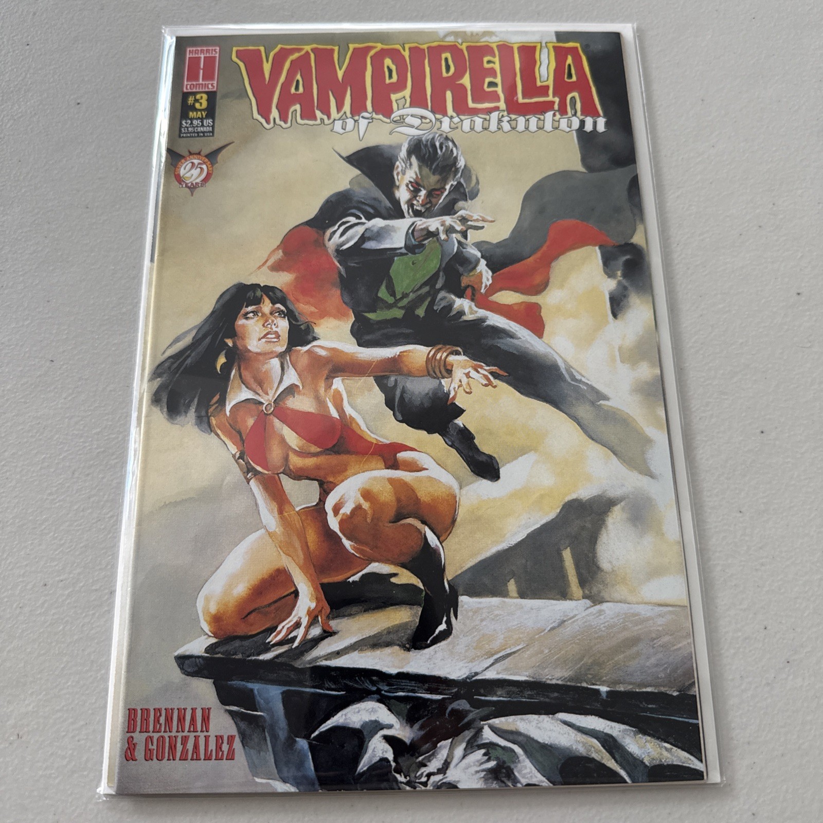 Vampirella of Drakulon #3 | 1996, Harris Comics | Includes Promo Board ...
