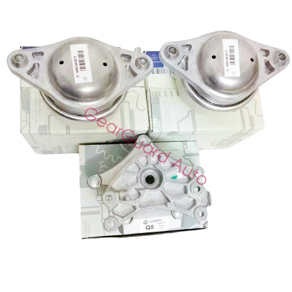 Engine & Trans Mount Kit A2122400717×2 A2042400618 For Mercedes C250 ...