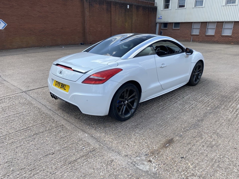 2011 Peugeot RCZ GT 2.0 Diesel White Pearlescent Coupe | eBay UK