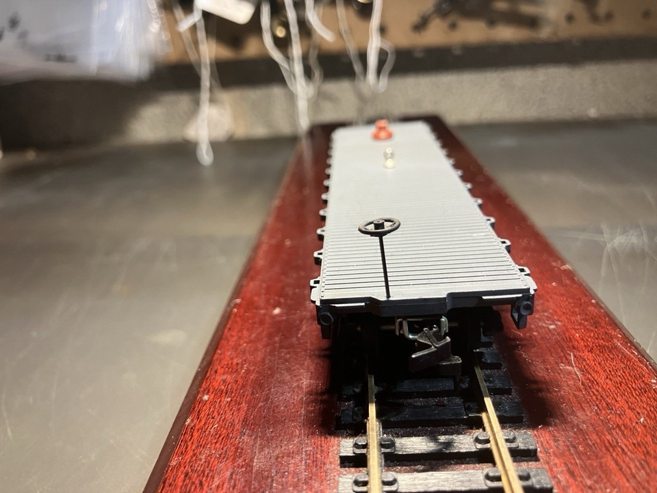 TYCO Mantua HO Pennsylvania Derrick Flat Car X7889 | eBay