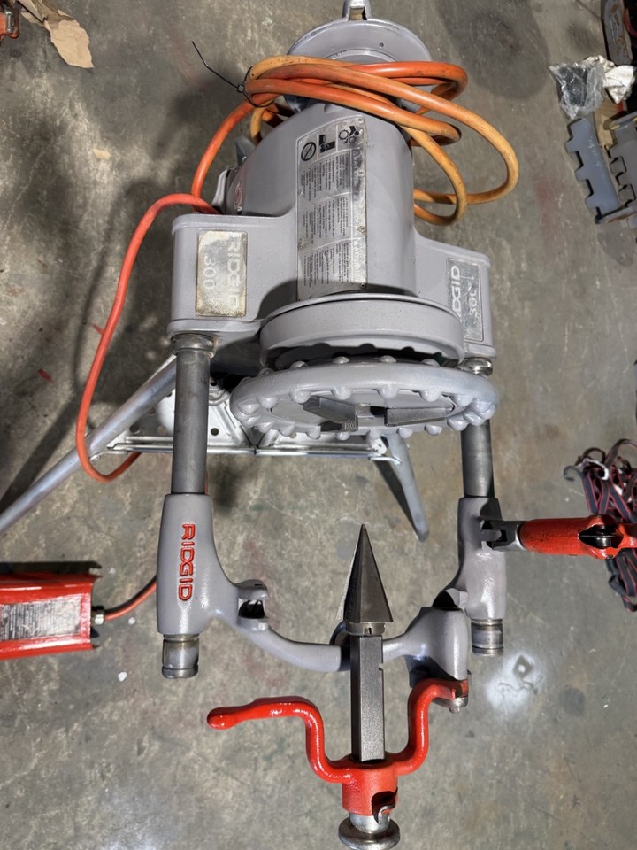 Ridgid 300 T-2 Pipe Threader Threading Machine *VIDEO | eBay