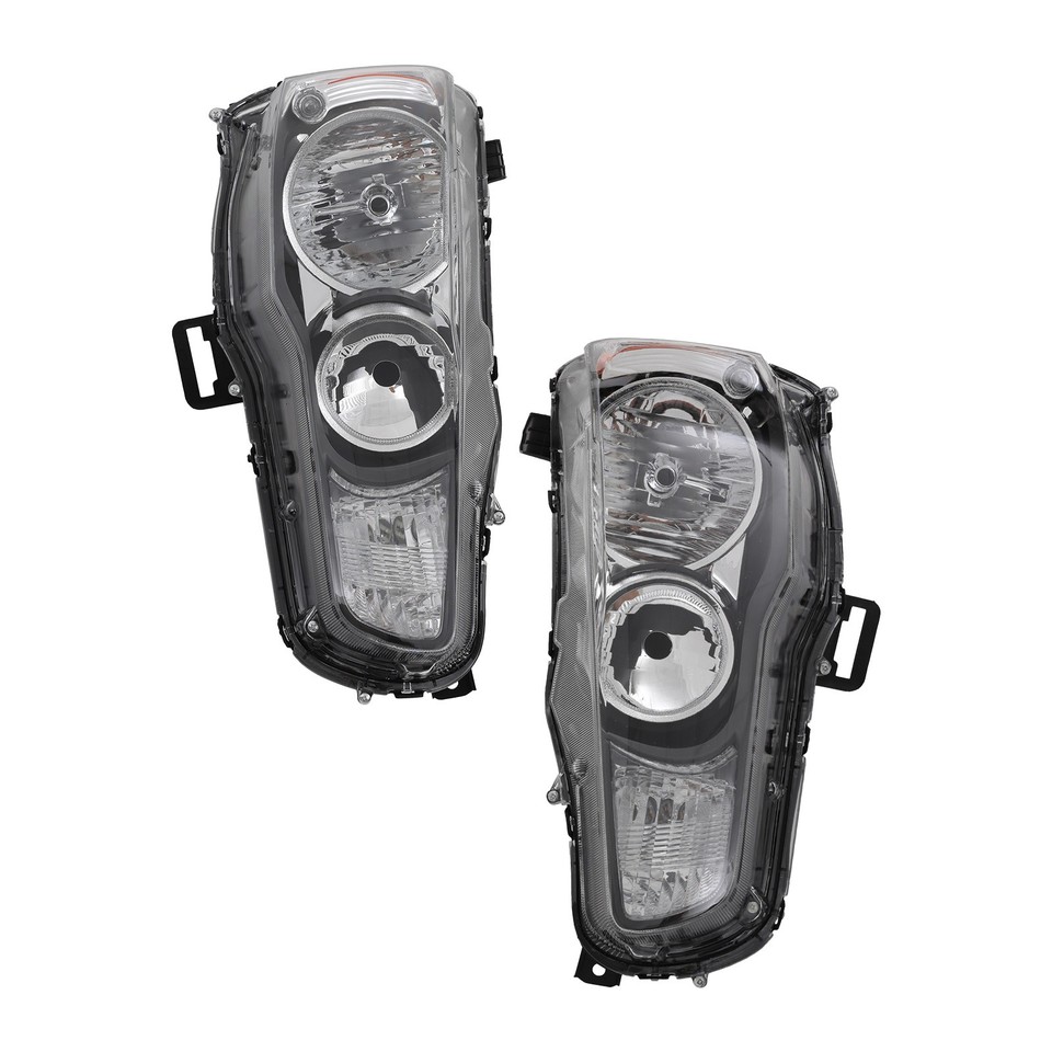 Halogen Headlight For 2010-2013 Mitsubishi Outlander, Left&Right Side ...