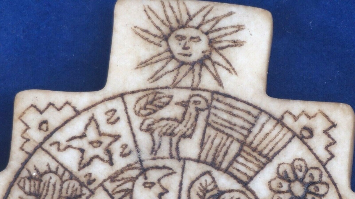 Cruz Chacana Tattoos Peruvian Hand Carved Inca's Calendar Chakana