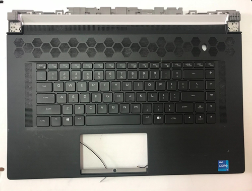 GENUINE DELL ALIENWARE M17 R4 PALMREST US KEYBOARD P/N- 6N1JW | eBay