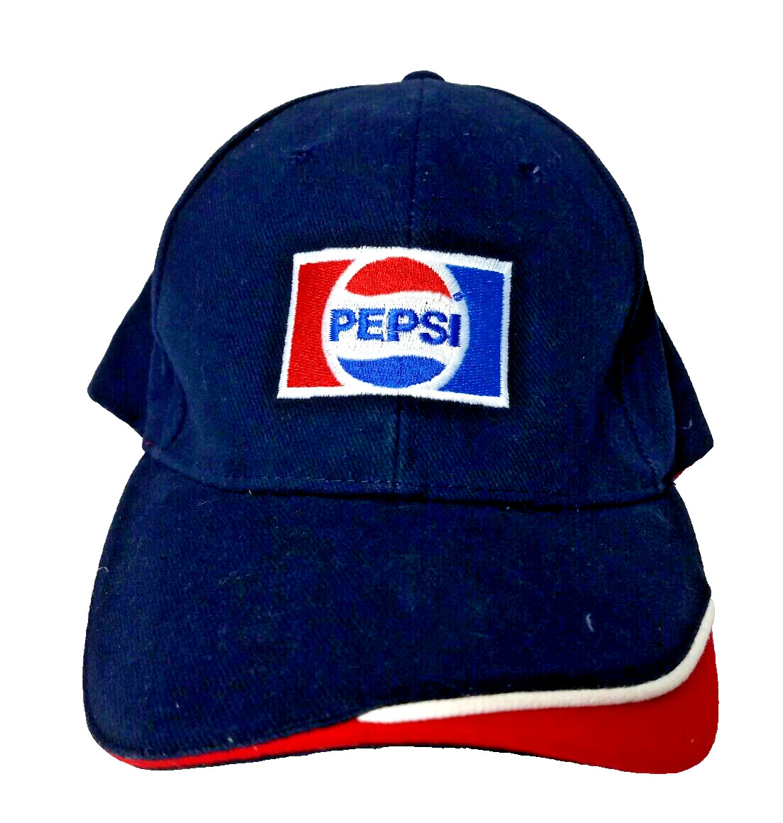 Navy Blue Pepsi Cola Logo Soda Softdrink Baseball Hat… - Gem