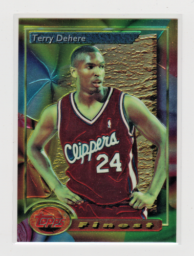 TERRY DEHERE 1993-94 Finest ROOKIE CARD #192 Seton Hall SAN DIEGO ...
