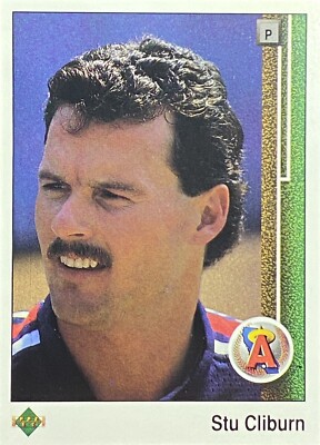 1989 Upper Deck #483 Stu Cliburn California Angels Baseball Card | eBay