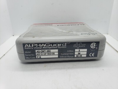 ALPHAGUARD AG-CMT-3SC BATTERY CHARGE MANAGEMENT SYSTEM 30-45VDC NNB | eBay