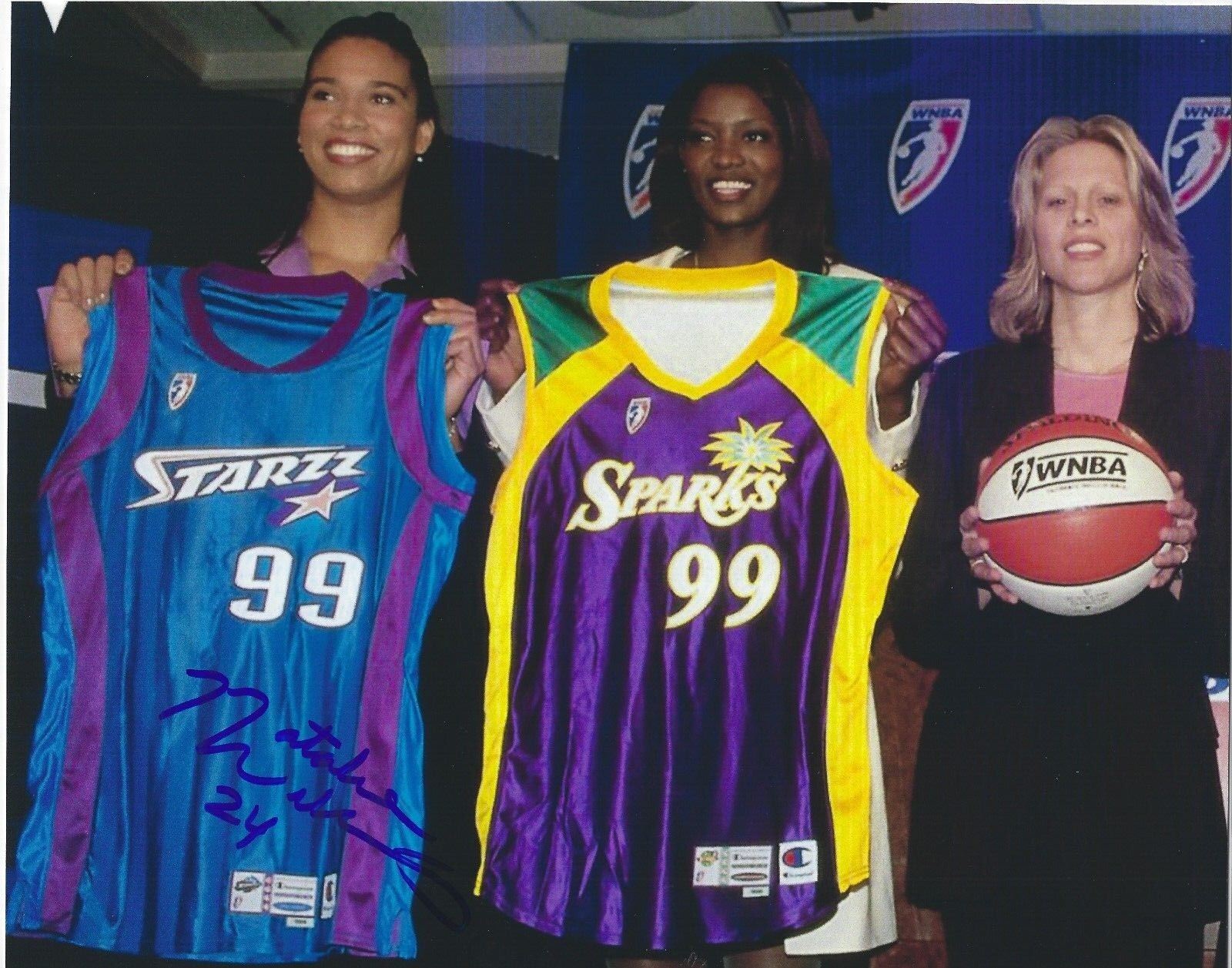NATALIE WILLIAMS Signed 8 x 10 Photo WNBA Basketball UTAH STARZZ ...